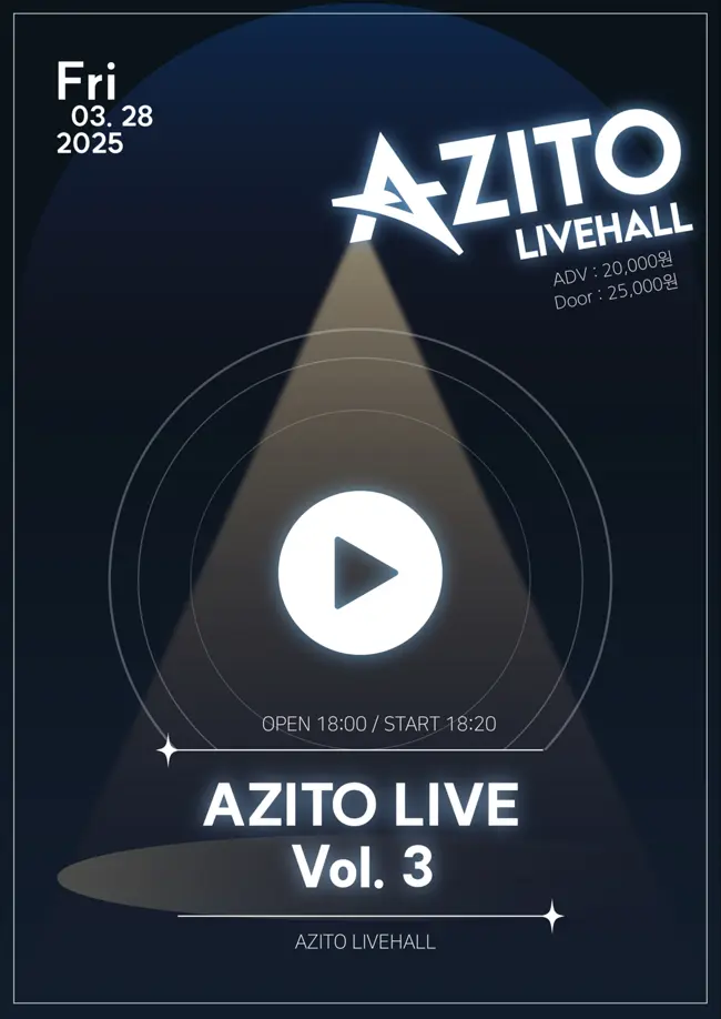 AZITO LIVE Vol.3 : 아지토