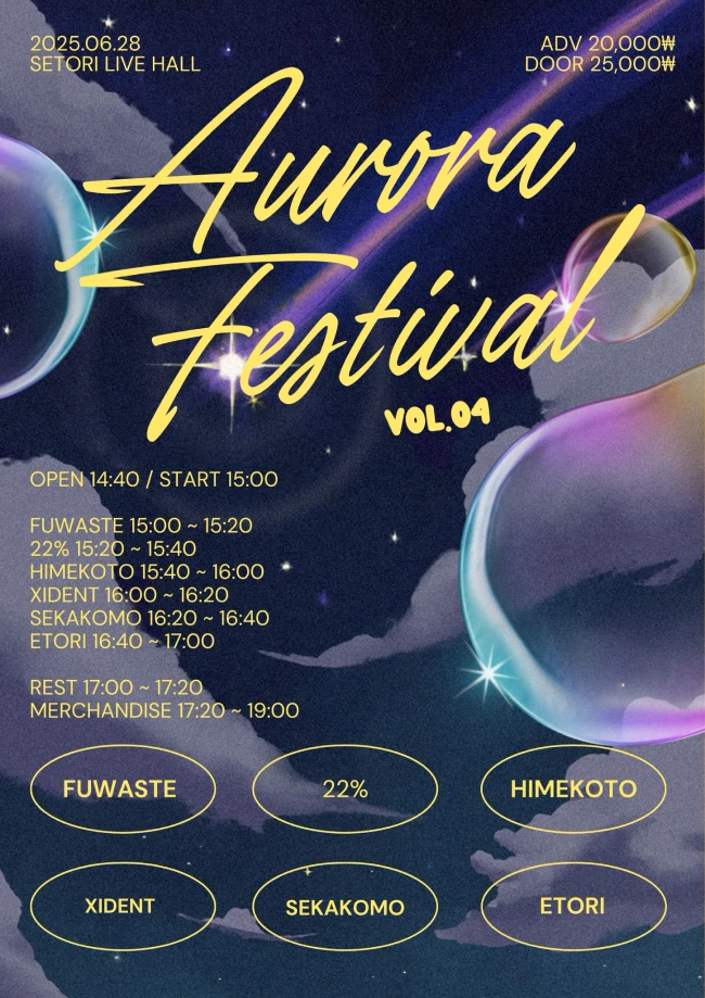 아지토 - 국내 지하아이돌 겐바 | Aurora Fes vol.4